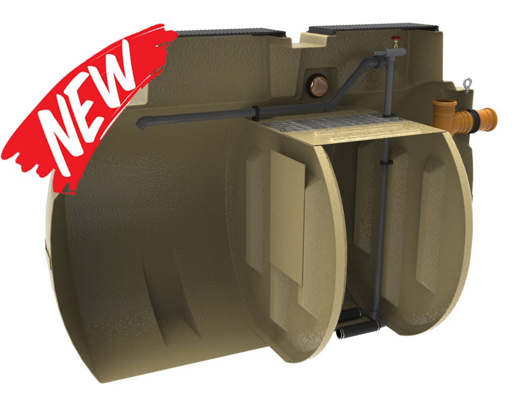 Harlequin GRP6 Hydroclear Sewage Treatment System (up to 6 person)*
