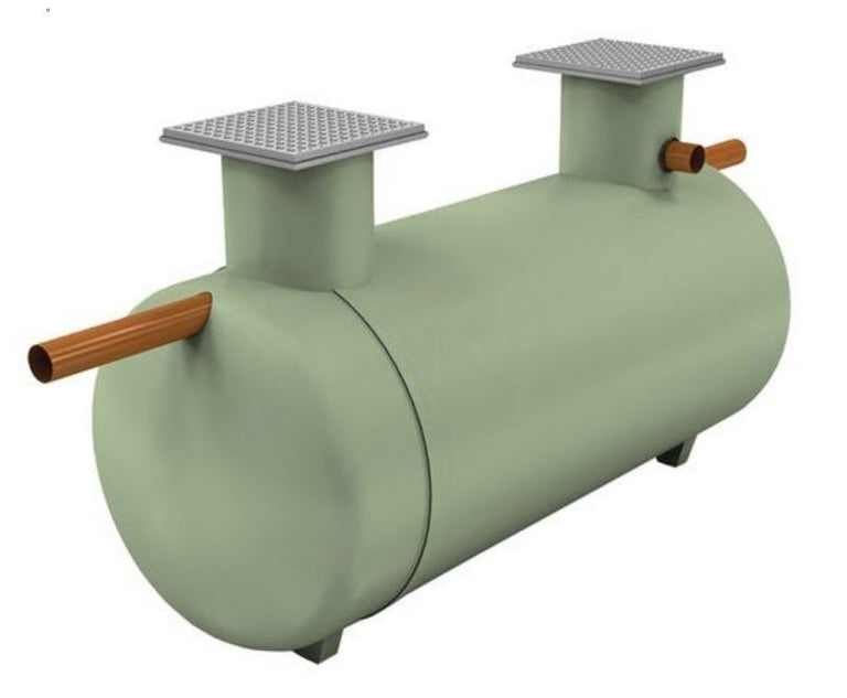 Clearwater Shallow Dig Septic Tank 2800L (up to 5 person)